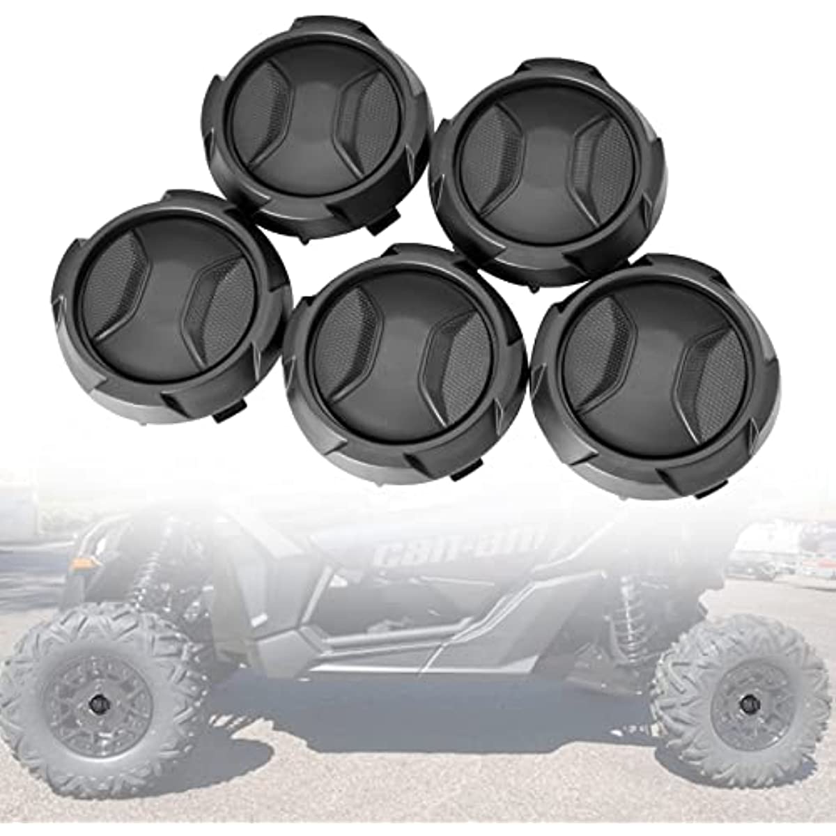 Can-Am MAVERICK X3 TURBO Wheel Center Caps | A & UTV PRO