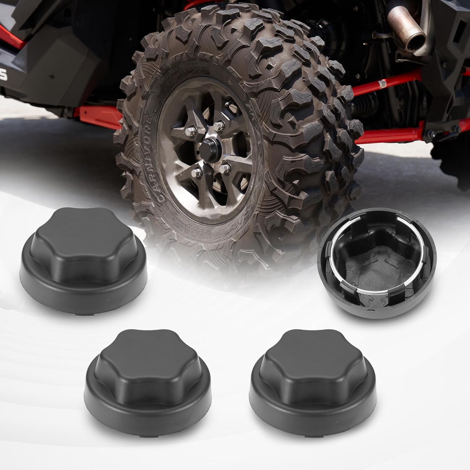 Wheel Hub Caps for Polaris / Can Am – A & UTV PRO