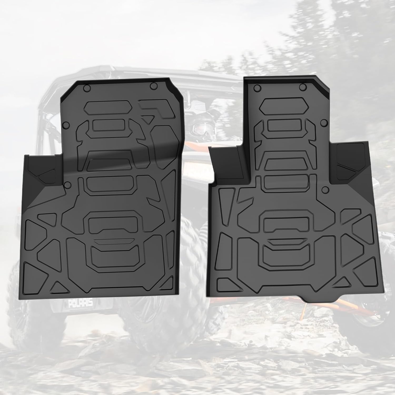 Front Floor Mats for 2020-2024 Polaris RZR Pro XP 2 Door – A & UTV PRO