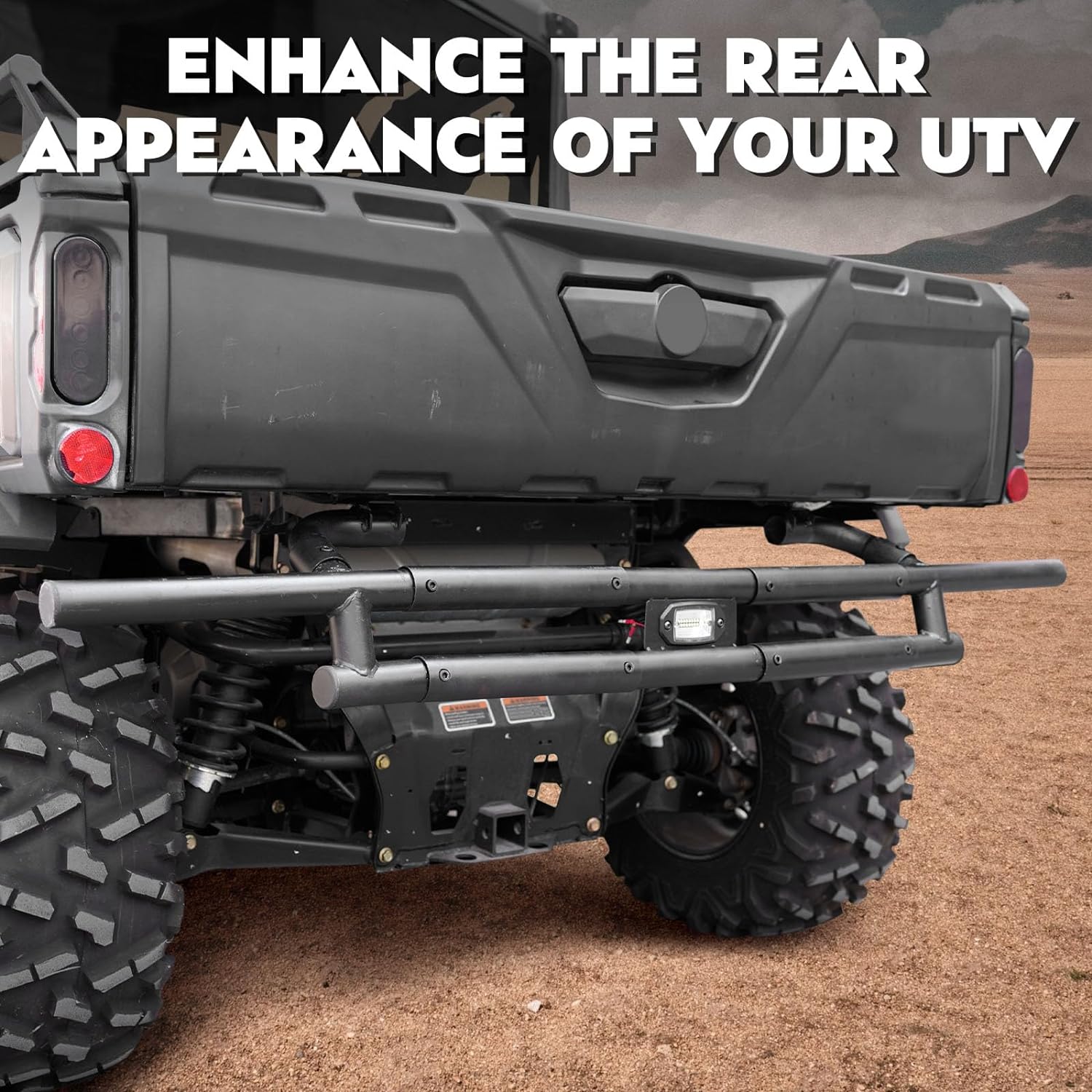 Can-Am Defender Rear Bumper with Light | A & UTV PRO