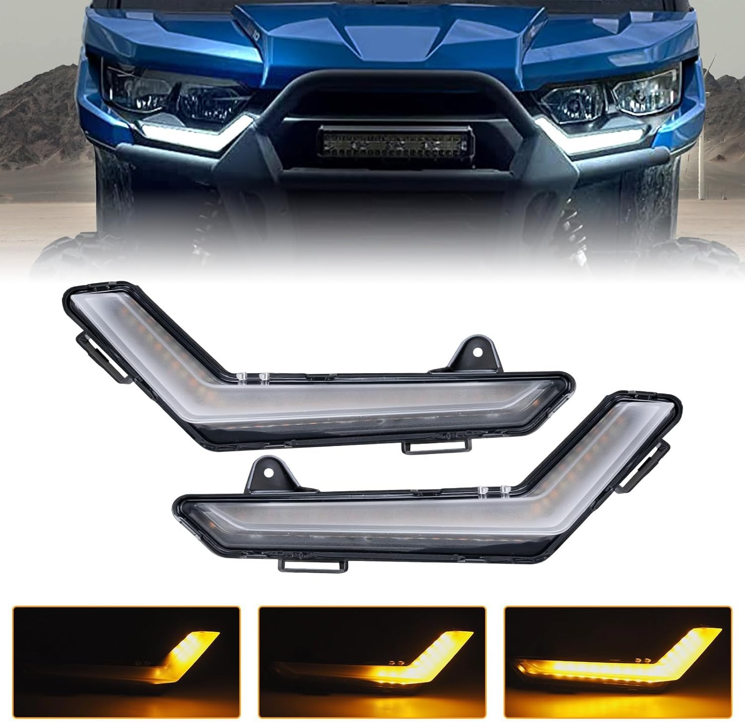 DRL Turn Single Lights for Can-Am Defender / Commander | A & UTV PRO